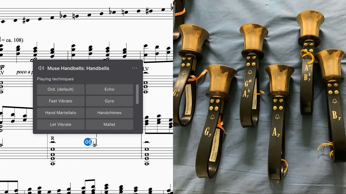 Handbells Come to Life: MuseScore 4.6 Brings Authentic Bell Notation ...